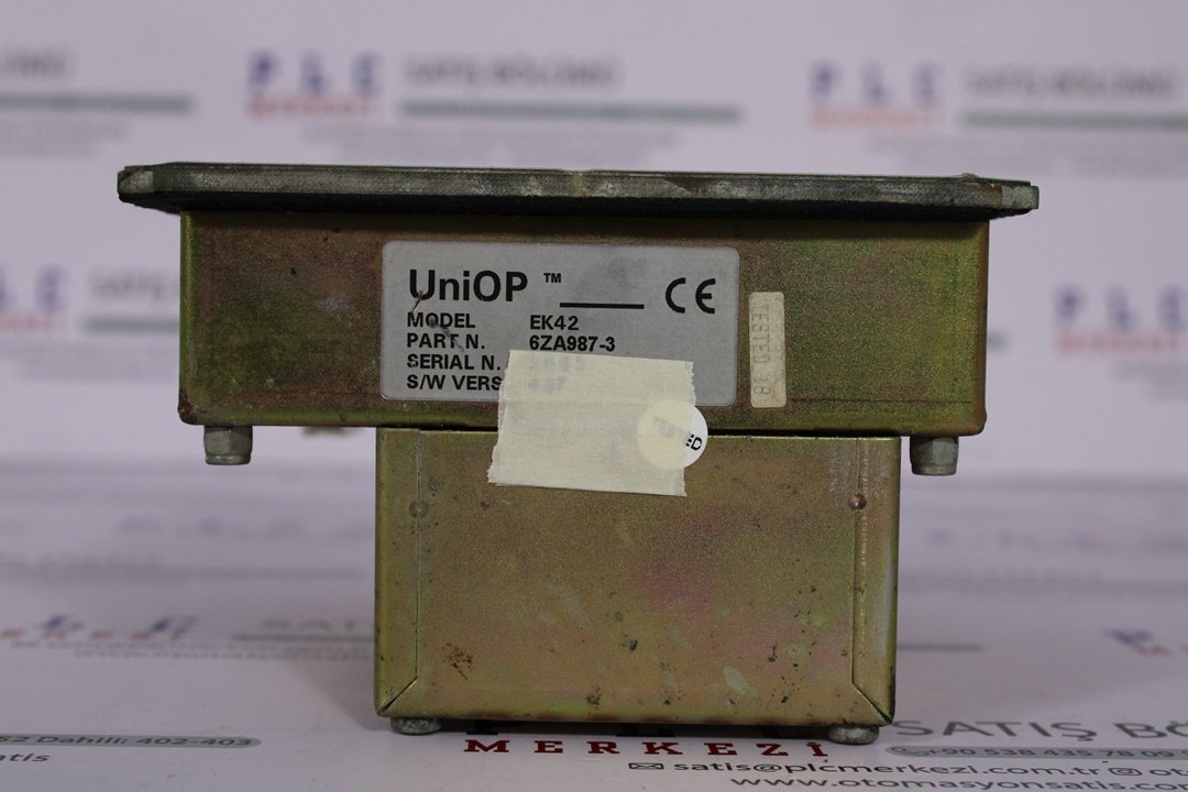 6ZA987-7 UNIOP EK-42 OPERATOR PANEL 2.EL | PLC Merkezi - Otomasyon Satış