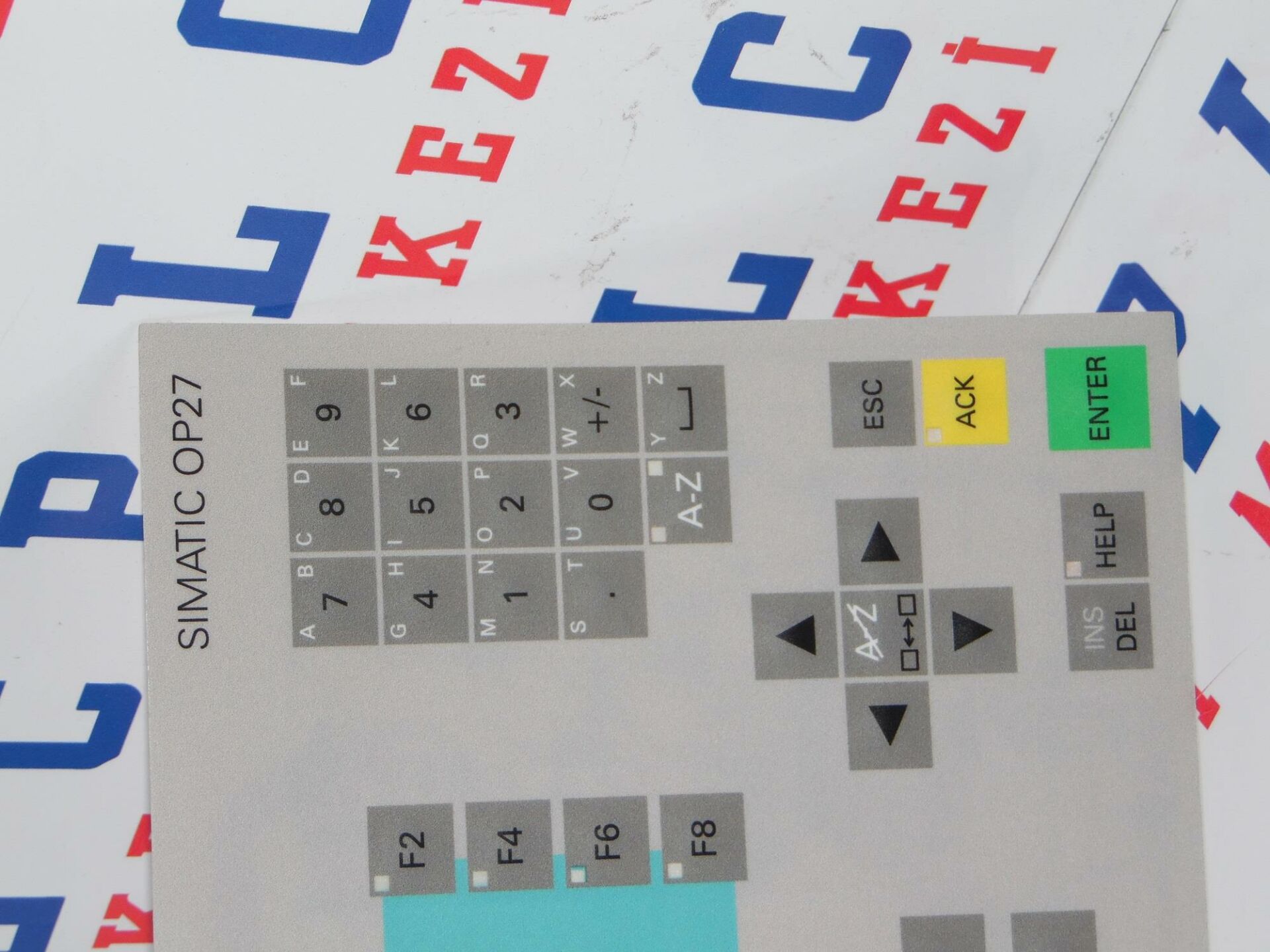 6AV3627-1JK00-0AX0 SIEMENS OP27 MONO TUŞ TAKIMI, MEMBRAN | PLC Merkezi ...