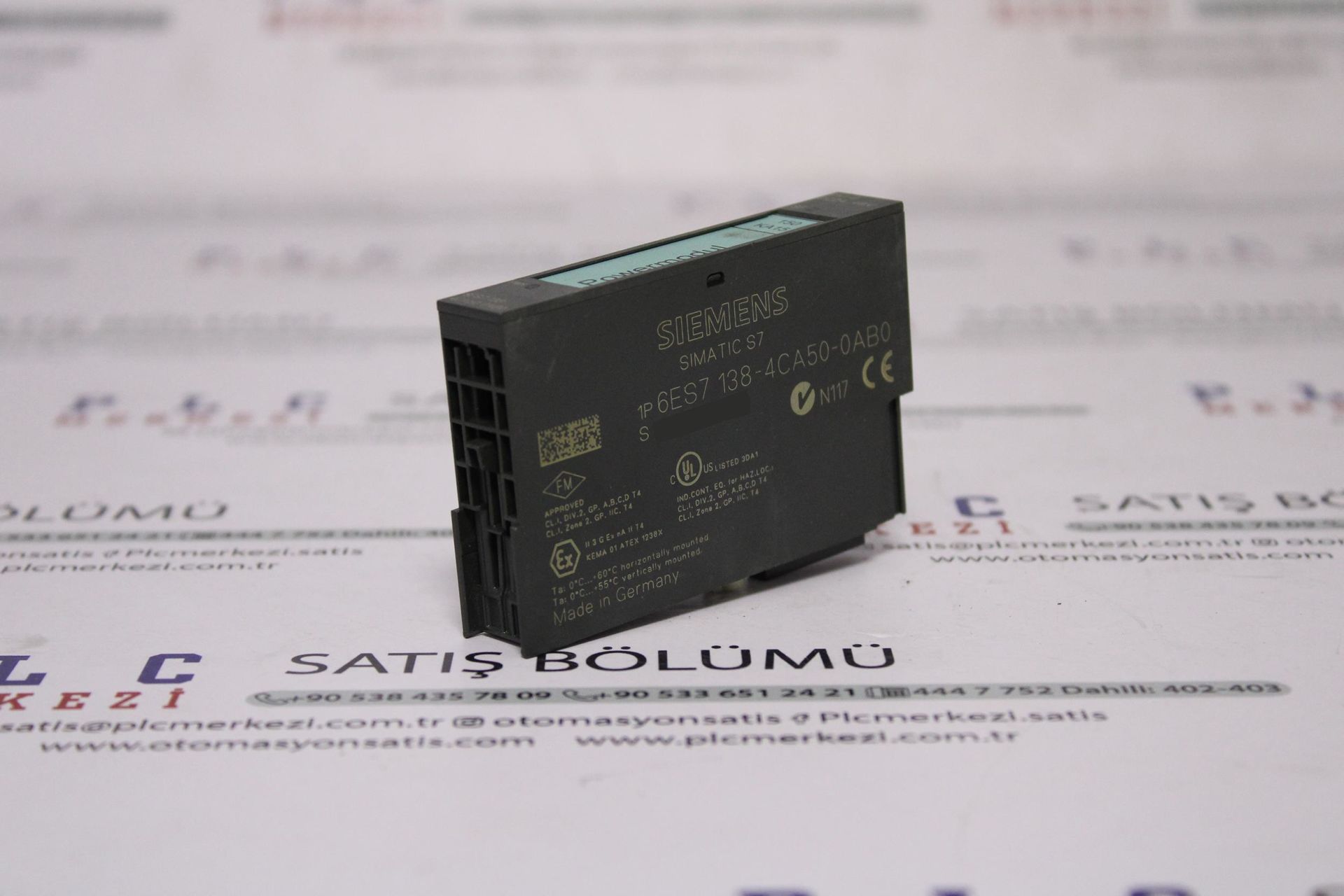6ES7138-4CA50-0AB0 SIMATIC DP, PM-E power modules for ET 200S | PLC Merkezi - Otomasyon Satış