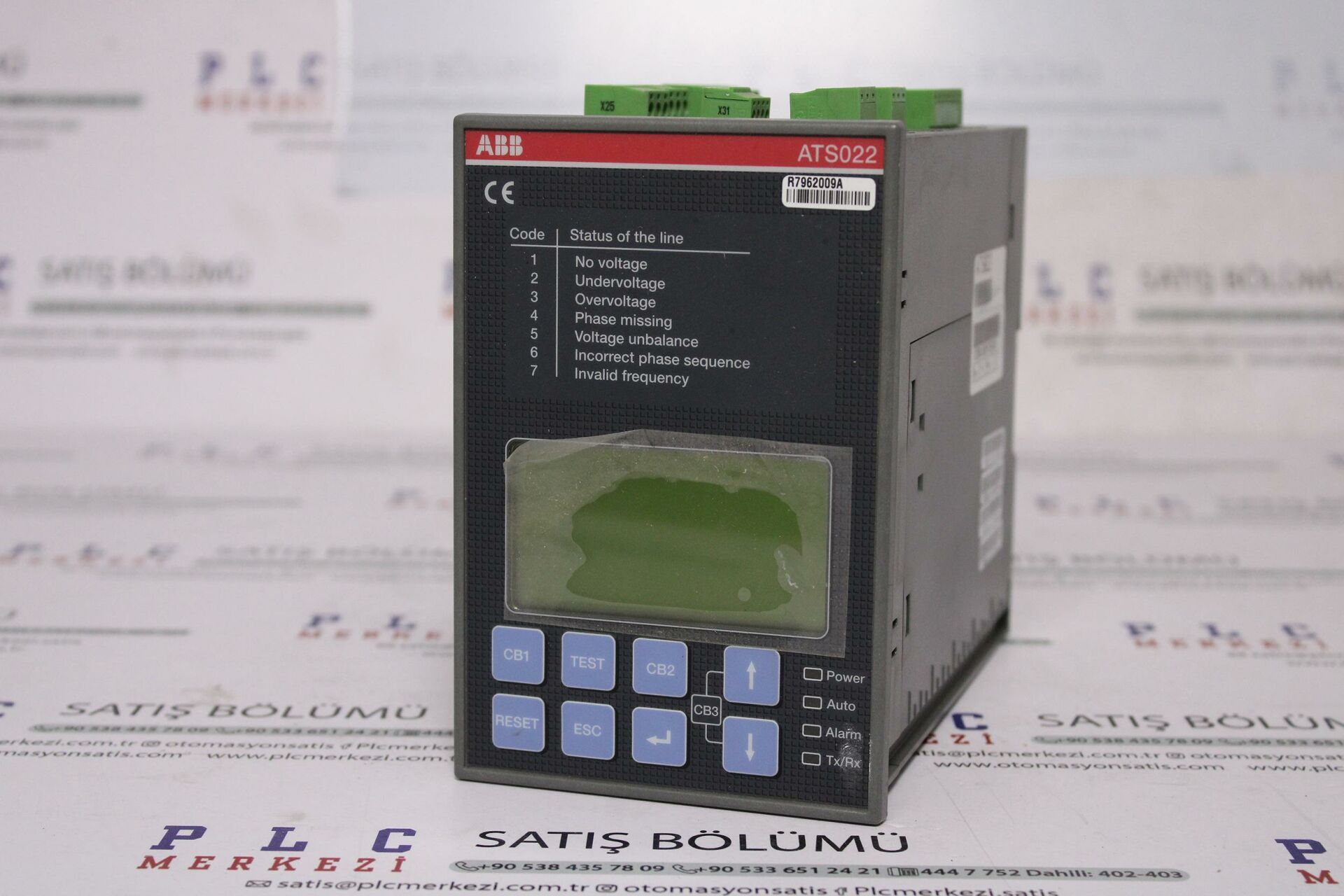 ATS022 AUTO.TRAN.SWITCH ADVANCED CONTROL 2.EL | PLC Merkezi - Otomasyon Satış