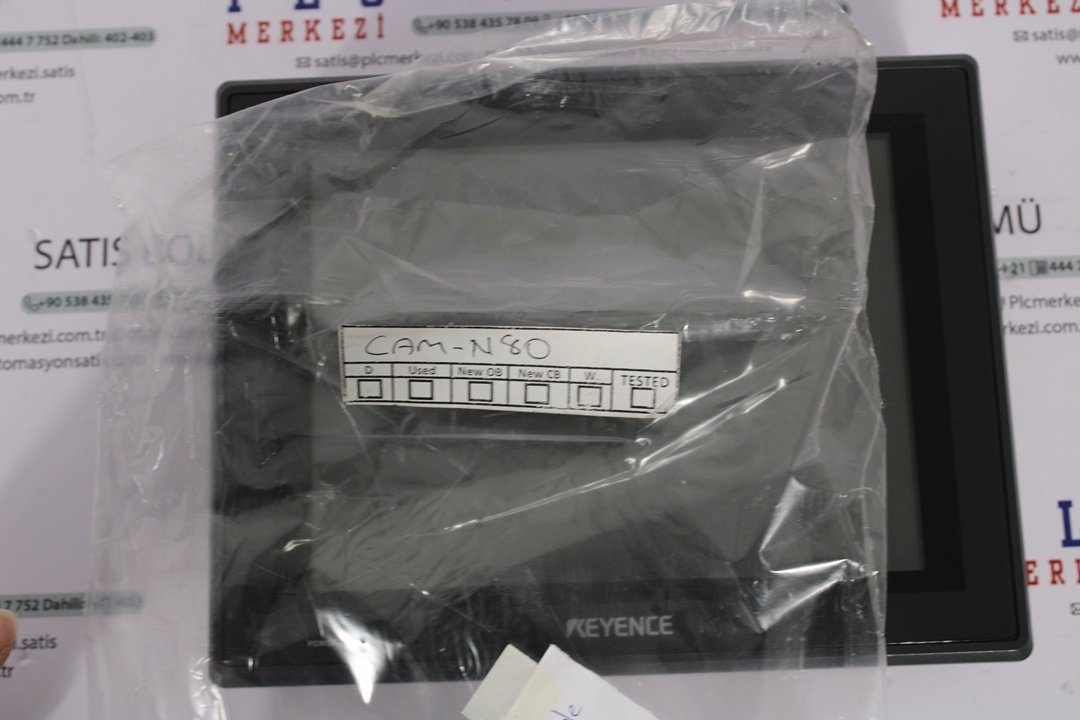CA-MN80 402 KEYENCE LCD MONITOR 2.EL | PLC Merkezi - Otomasyon Satış