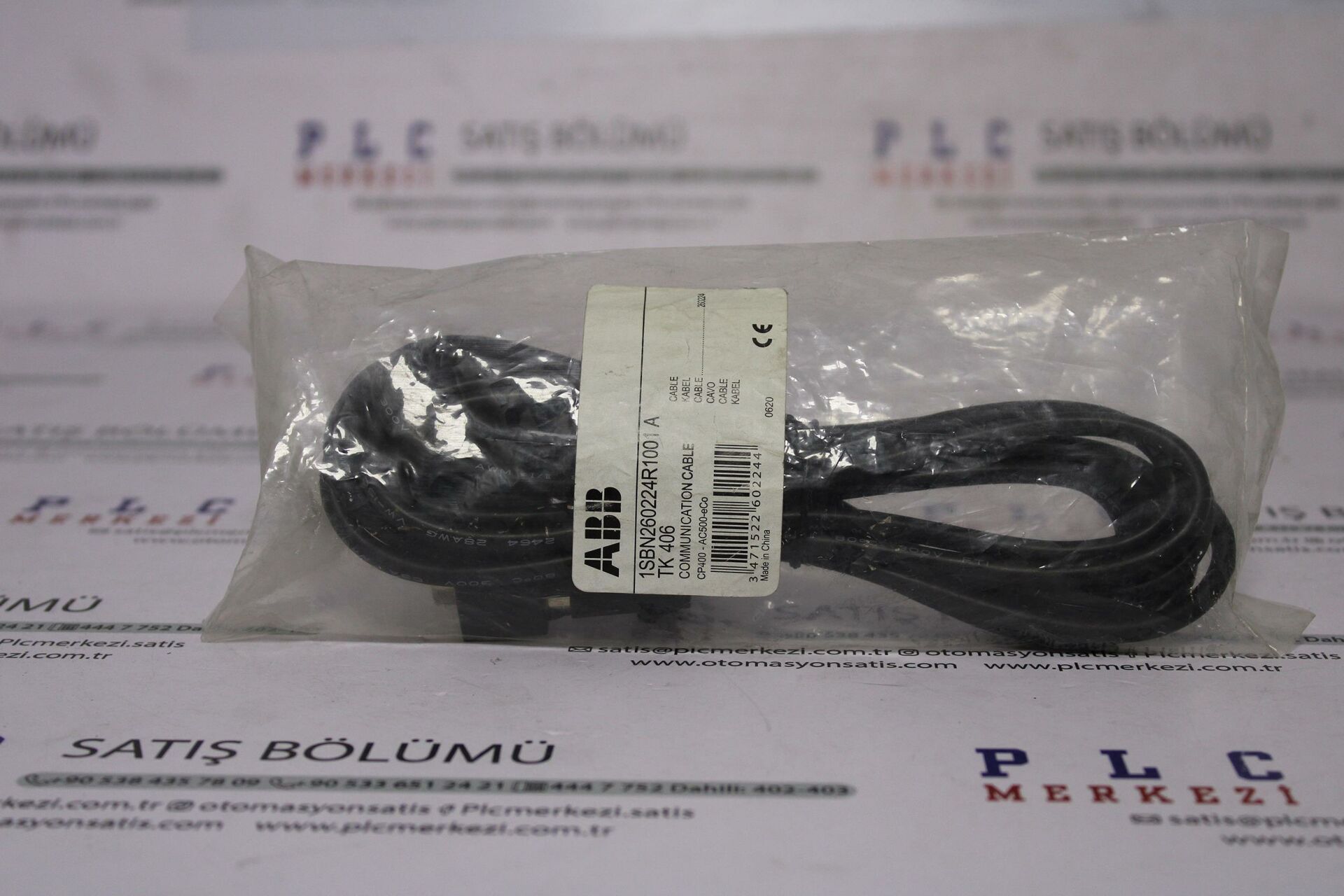 1SBN260224R1001 TK406 COMMUNICATION CABLE AC500-EC | PLC Merkezi ...