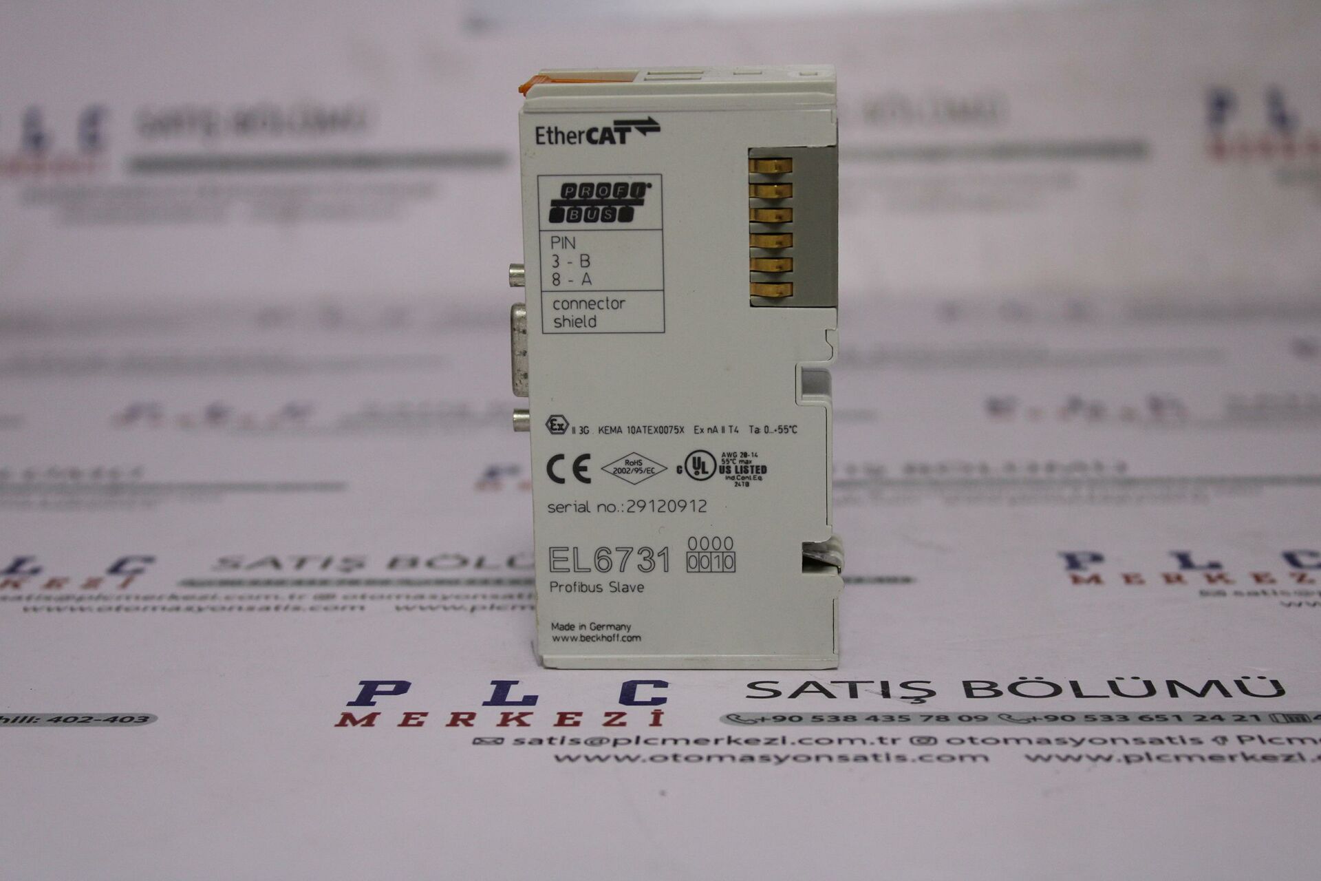EL6731 ETHERCAT TERMİNAL, 1-CHANNEL | PLC Merkezi - Otomasyon Satış