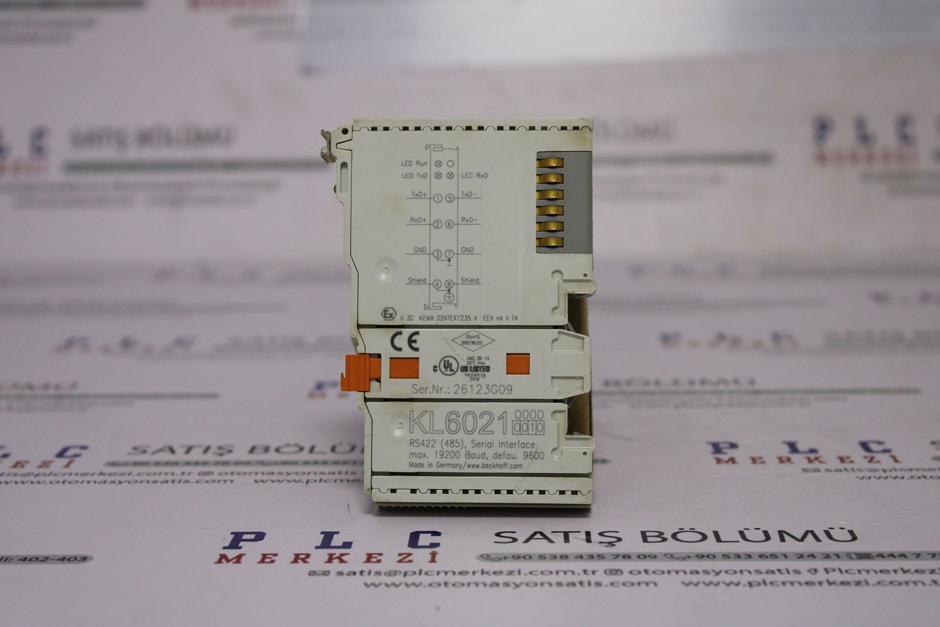 KL6021 Bus Terminal, 1-channel communication BECKHOFF | PLC Merkezi ... KL6021 Bus Terminal, 1-channel communication BECKHOFF | PLC Merkezi ...