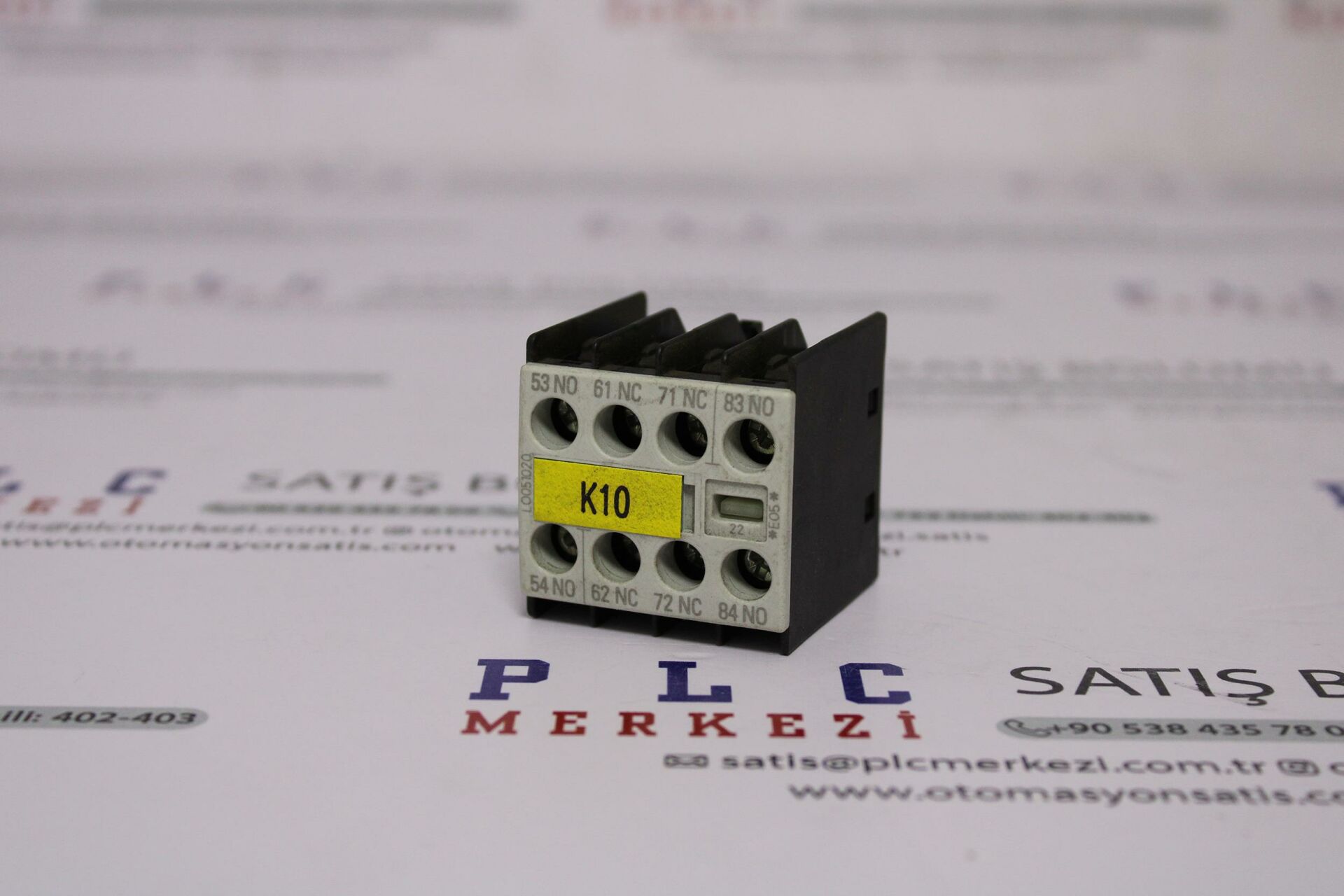 AUXİLİARY SWİTCH BLOCK, 22 2 NO + 2 NC EN 50 | PLC Merkezi - Otomasyon ...