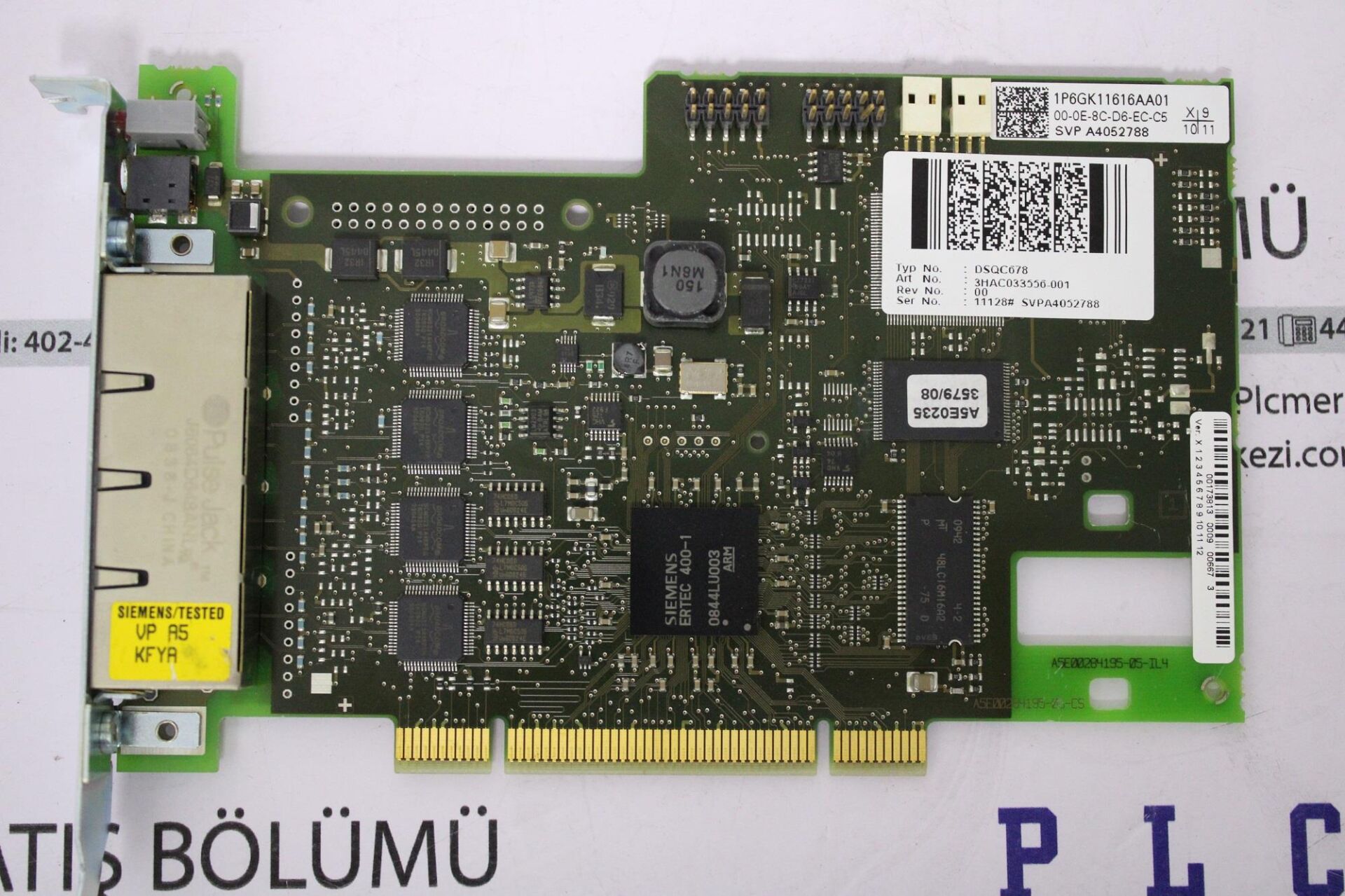 3HAC033556-001 ABB Robot ProfiNet m/s DSQC678 | PLC Merkezi - Otomasyon ...