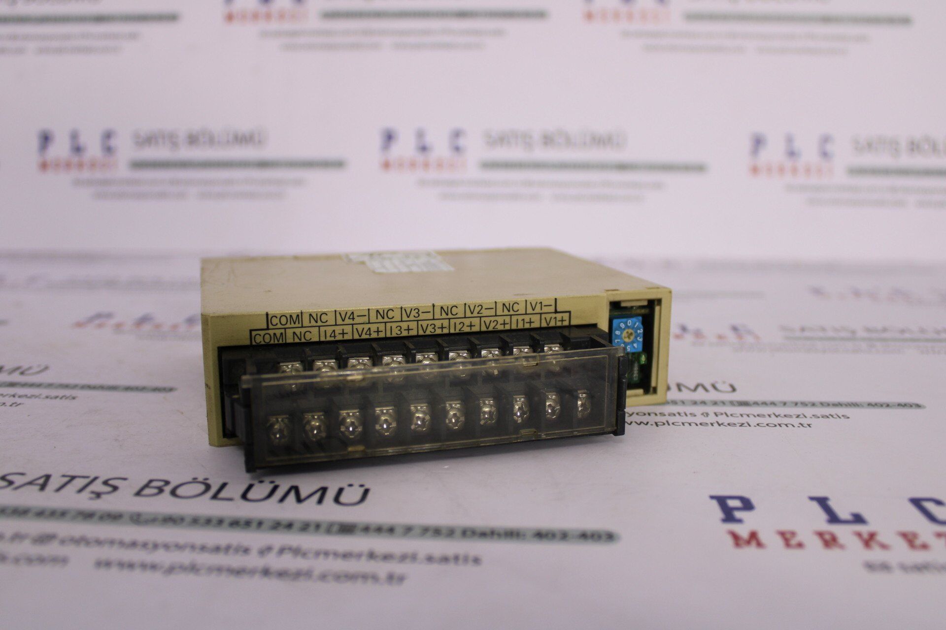 C200H-AD001 OMRON ANALOG INPUT MODULE 4 POINT 1-5V 4-20MA/0-10V 2.EL | PLC Merkezi - Otomasyon Satış