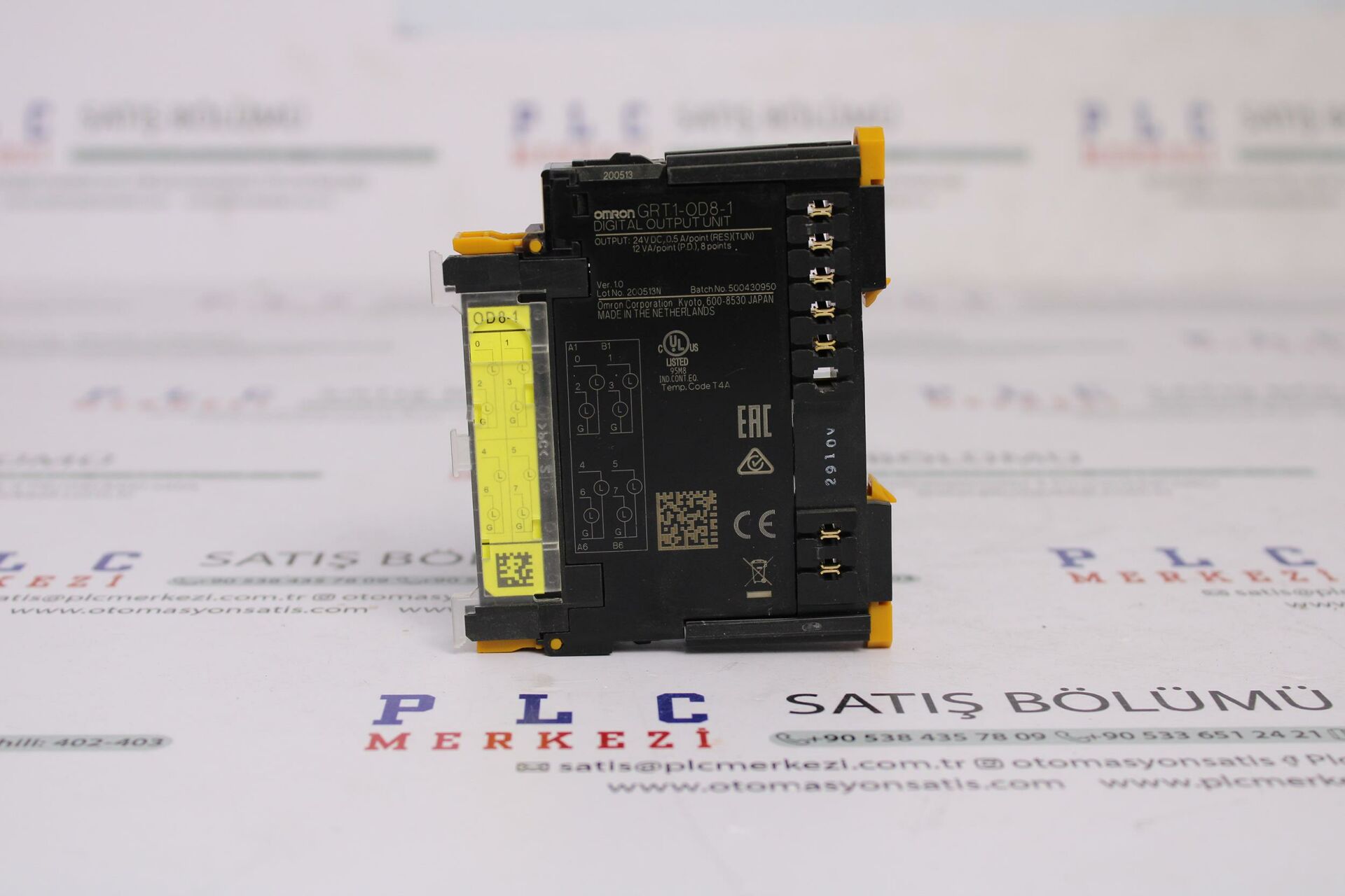 GRT1-OD8-1 DIGITAL OUTPUT UNIT OMRON | PLC Merkezi - Otomasyon Satış