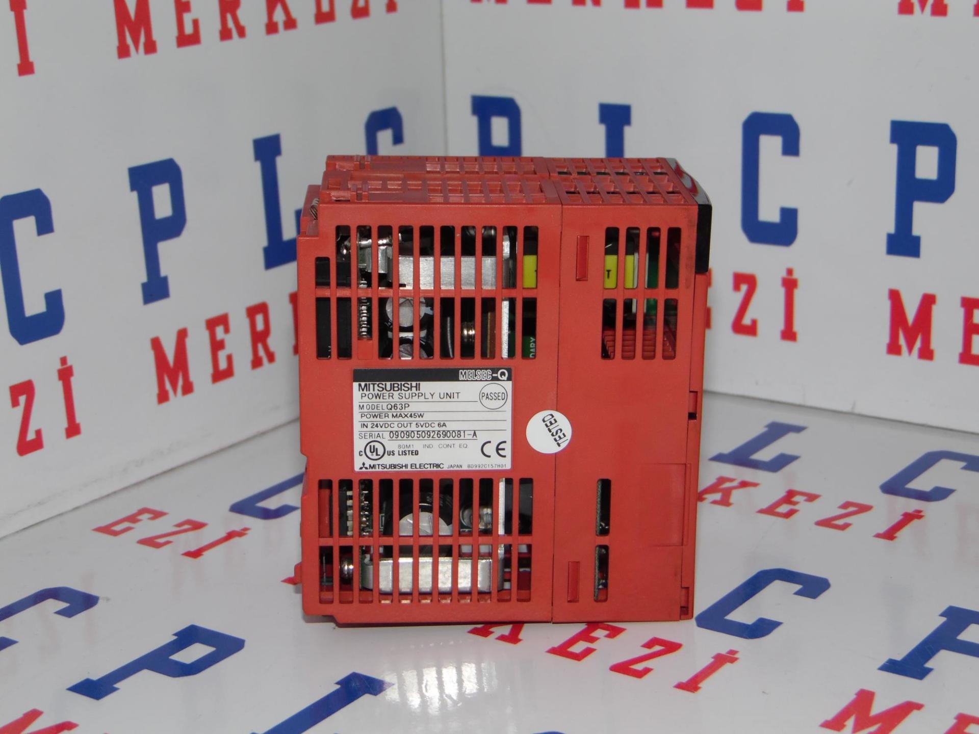 Q63P MITSUBISHI MELSEC Q SERIES POWER SUPPLY MODULE 24V DC 2.EL | PLC ...