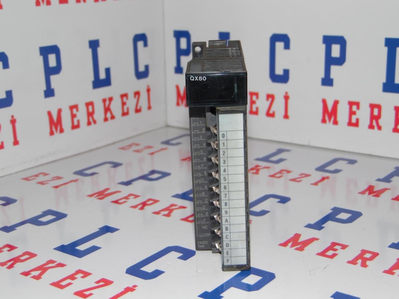 QX80 MITSUBISHI MELSEC SERIES DIGITAL INPUT MODULE 16 POINT 24VDC 2.EL ...