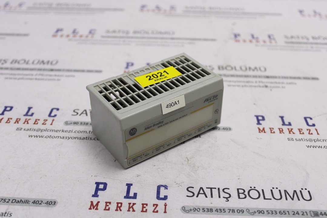 1794-OF41 ALLEN BRADLEY ANALOG OUTPUT MODULE 4AO 24V DC 2.EL | PLC Merkezi - Otomasyon Satış