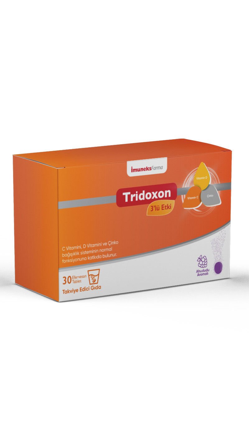 İmuneks Tridoxon 30 Efervesan Tablet