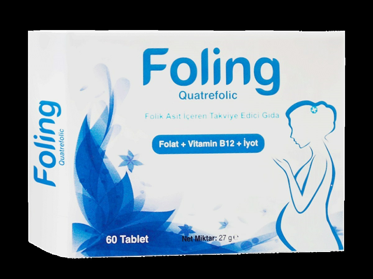 Foling Folik Asit 60 Tablet