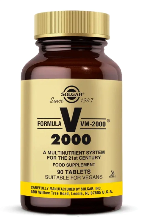Solgar VM 2000 90 Tablet Multivitamin