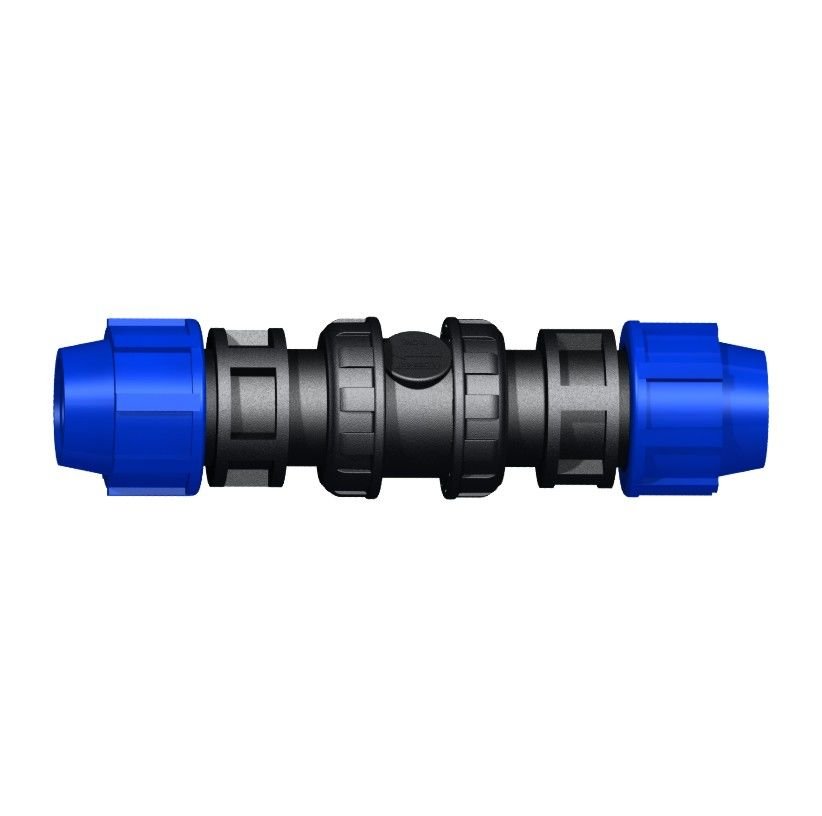 HDPE Bağlantılı Dört Ayaklı Çekvalf 90 mm - 1.taraf HDPE flanş ...