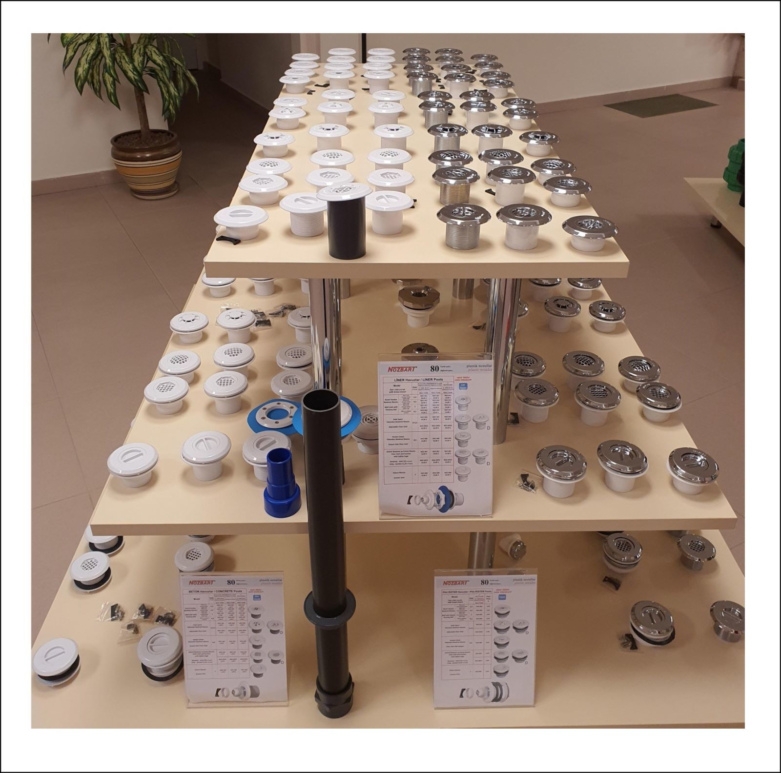 Vakum Nozulu (Liner) | NOZBART | Havuz Ekipmanları / Pool equipments