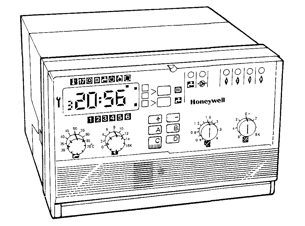 Honeywell AQ2000 W6060C1067 Kazan Kontrol Paneli