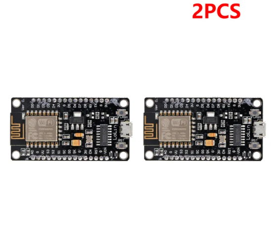 2 adet NodeMCU LoLin ESP8266 Geliştirme Kartı V3 Ch340 2 adet NodeMCU LoLin ESP8266 Geliştirme Kartı V3 Ch340