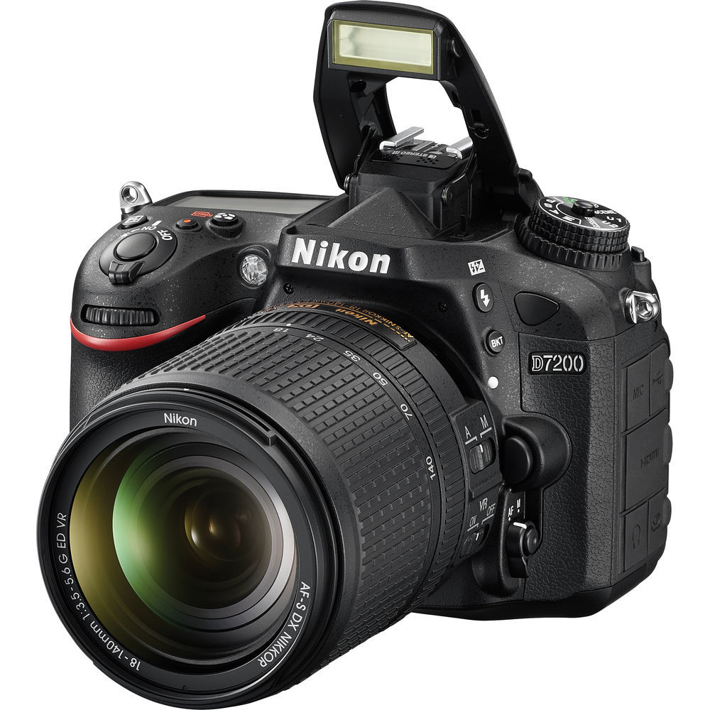 Nikon D7200 18 140 AF S DX VR DSLR Foto raf Makinesi Karfo Karacasulu Garantili