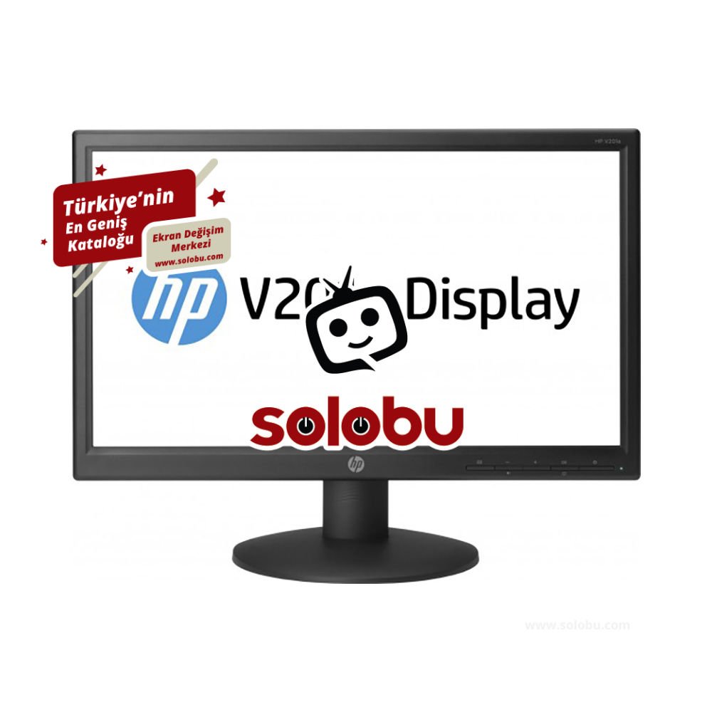 HP V201a (F8C55AA) Monitör - Ekran (Panel) Değişimi Fiyatı