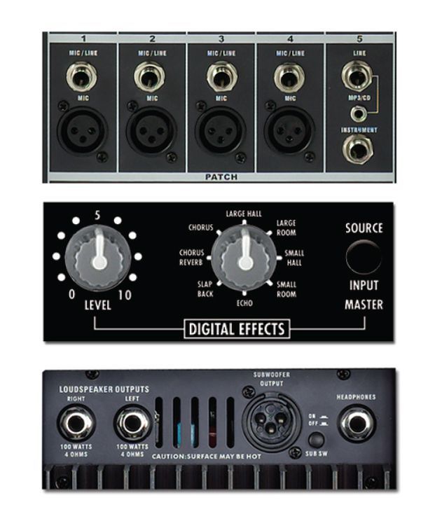 MATRİX-200 AKTİF MİKSERLİ SES SİSTEMİ - Kayisielektronik.com'da