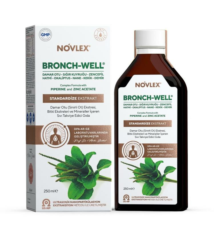 Novlex® Bronch-Well Damar Otu, Sığır kuyruğu (Mullein), Okaliptüs ...