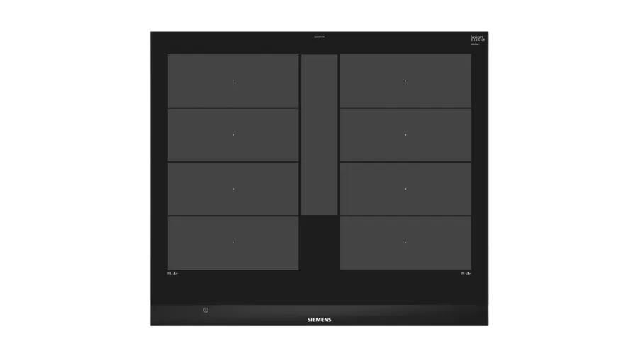 Siemens EX675LYV1E iQ700 İndüksiyonlu Ocak 60 cm Siyah, Çerçeveli Montaj