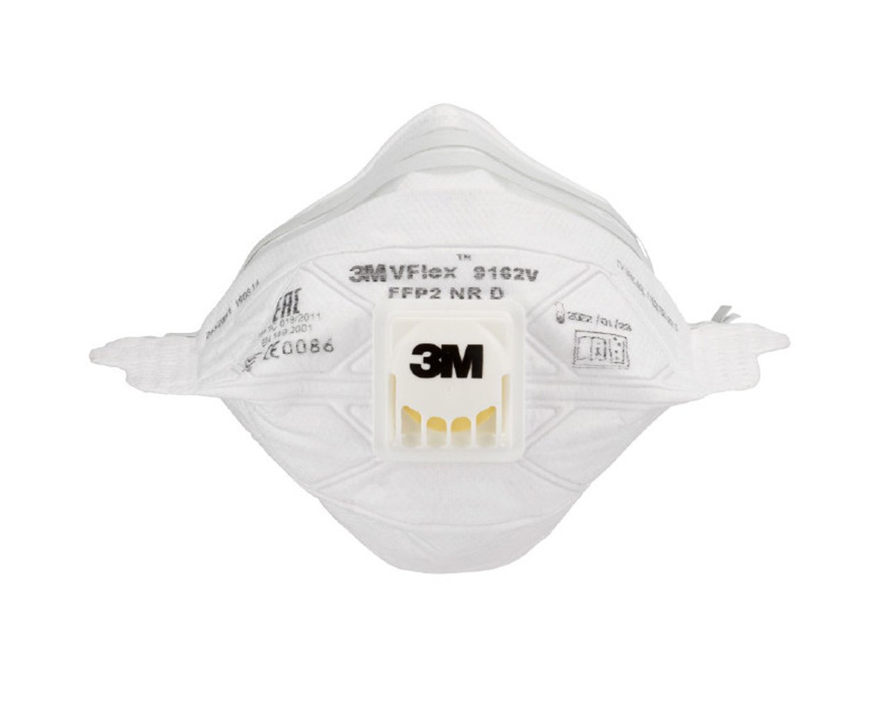 3M 9162E VFLEX FFP2 Ventilli Toz Maskesi - 0,00 TL