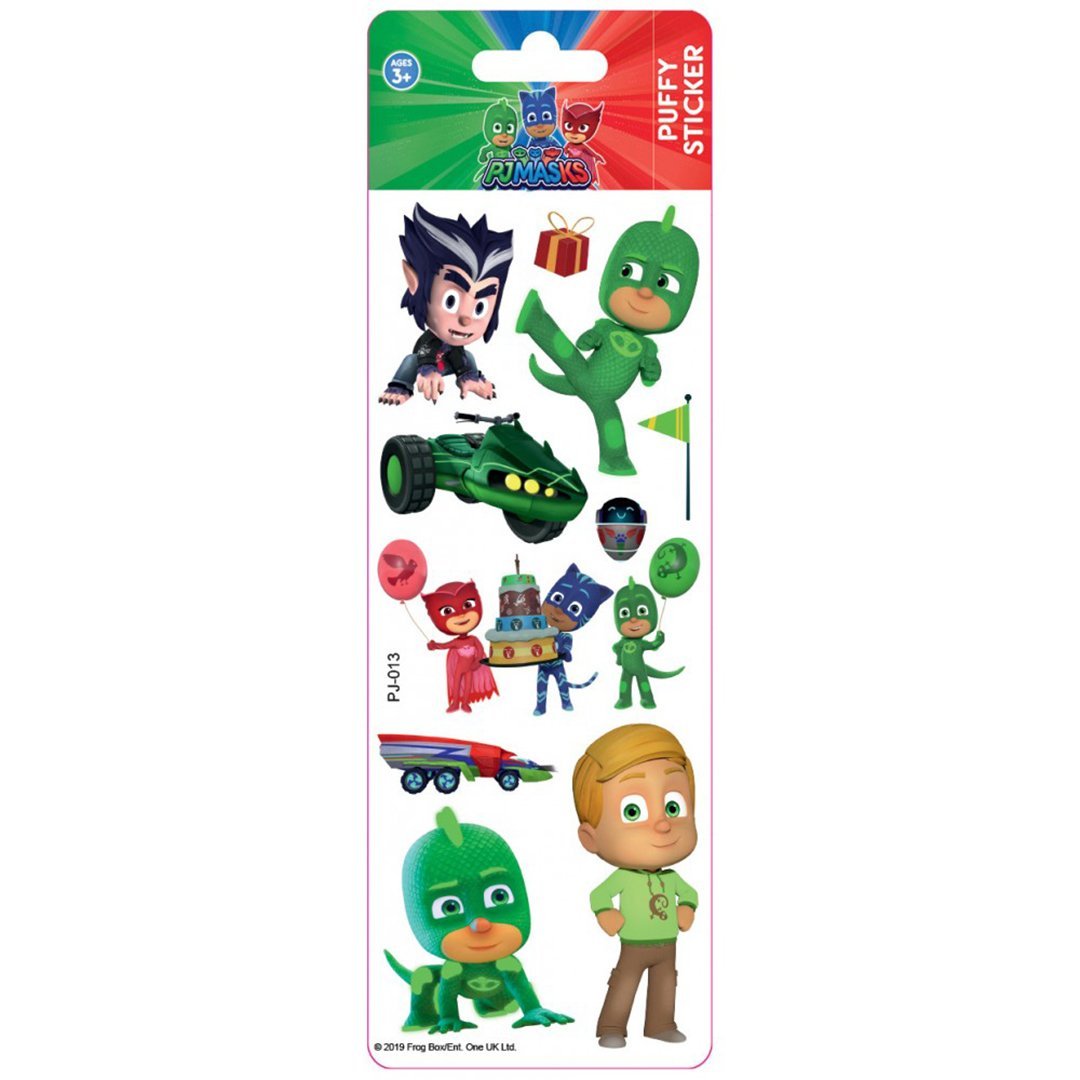 Pj Masks Parti Kabartmalı Sticker | Hediyelik Sticker Çeşitleri