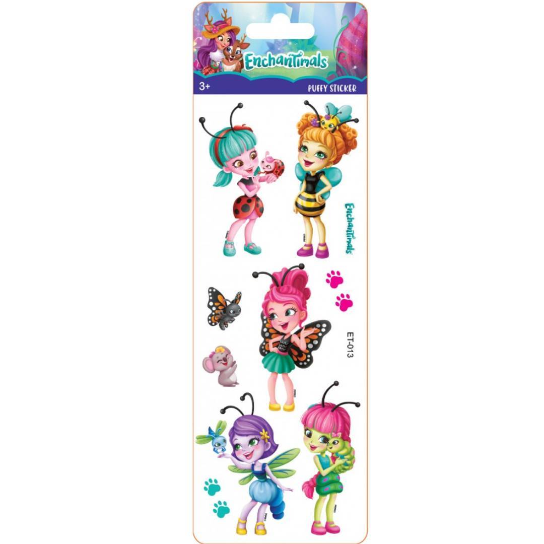 Enchantimals Yapışkanlı Duvar Sticker | Hediyelik Sticker Çeşitleri