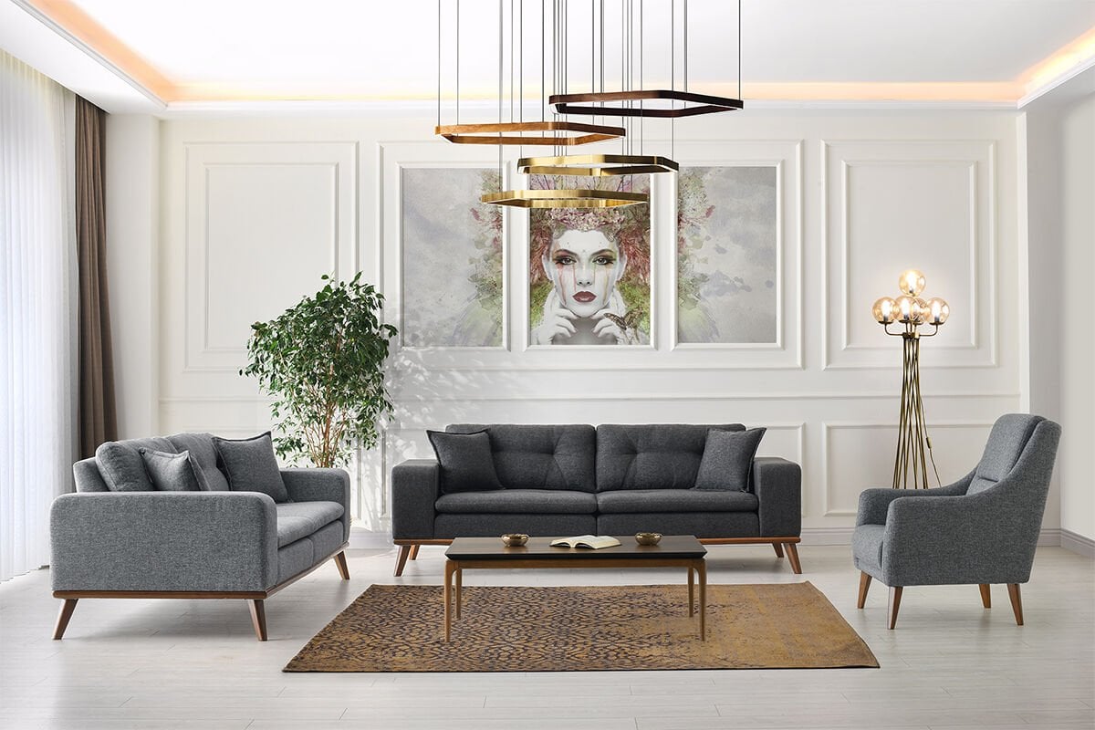 RELAX SALON TAKIMI 3 + 3 + 1 + 1 ( Tam Takım ) - 51.840,00 TL