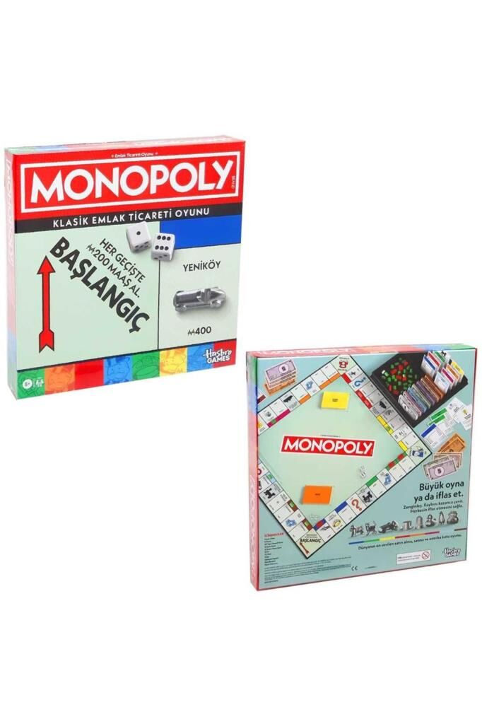 MONOPOLY KLASİK KUTU OYUNU 8+ Uygun fiyat ve hızlı kargo avantajı ile MONOPOLY KLASİK KUTU OYUNU 8+