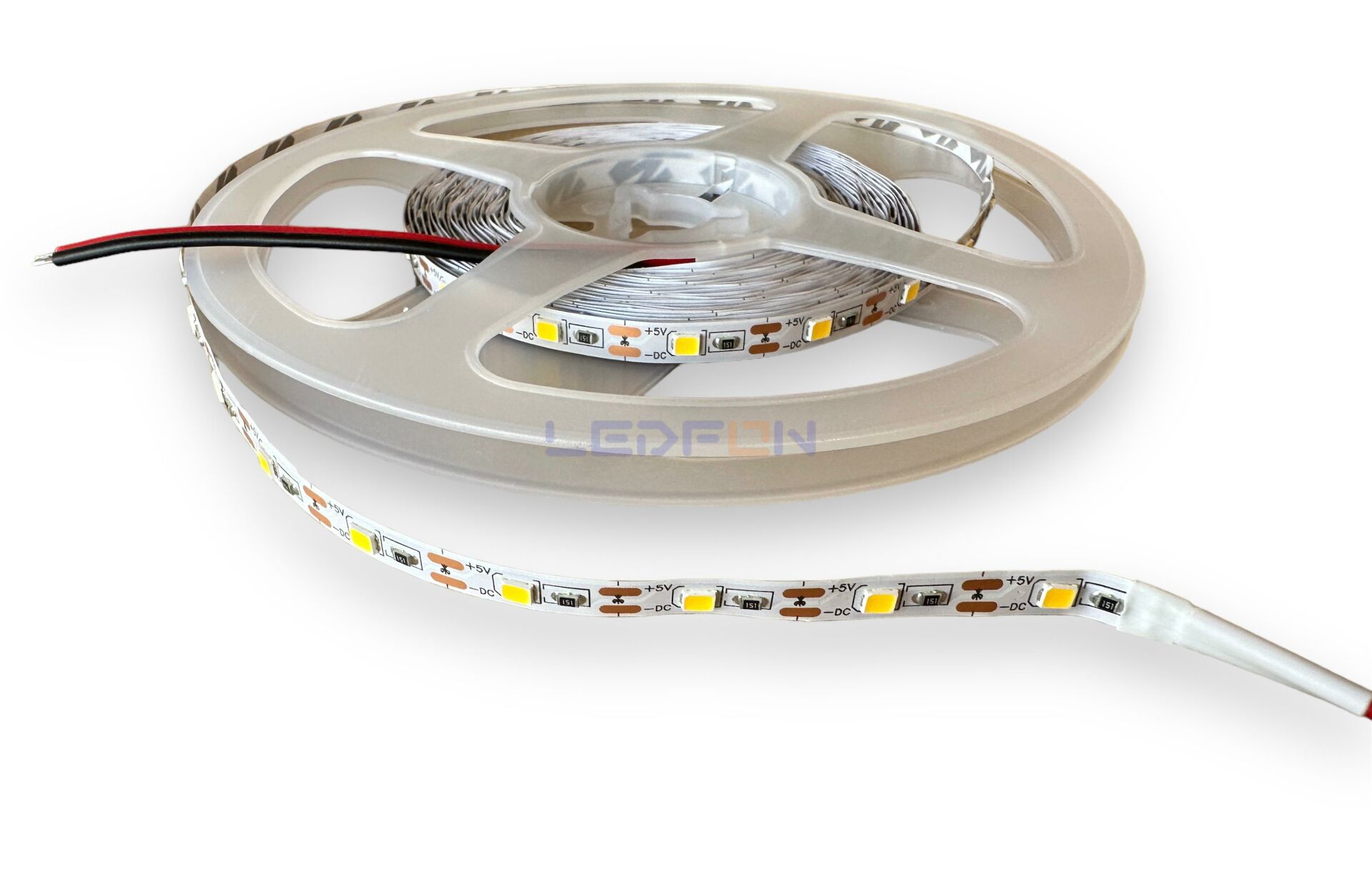 5V 5mm Beyaz Şerit Led | Ledfon.com