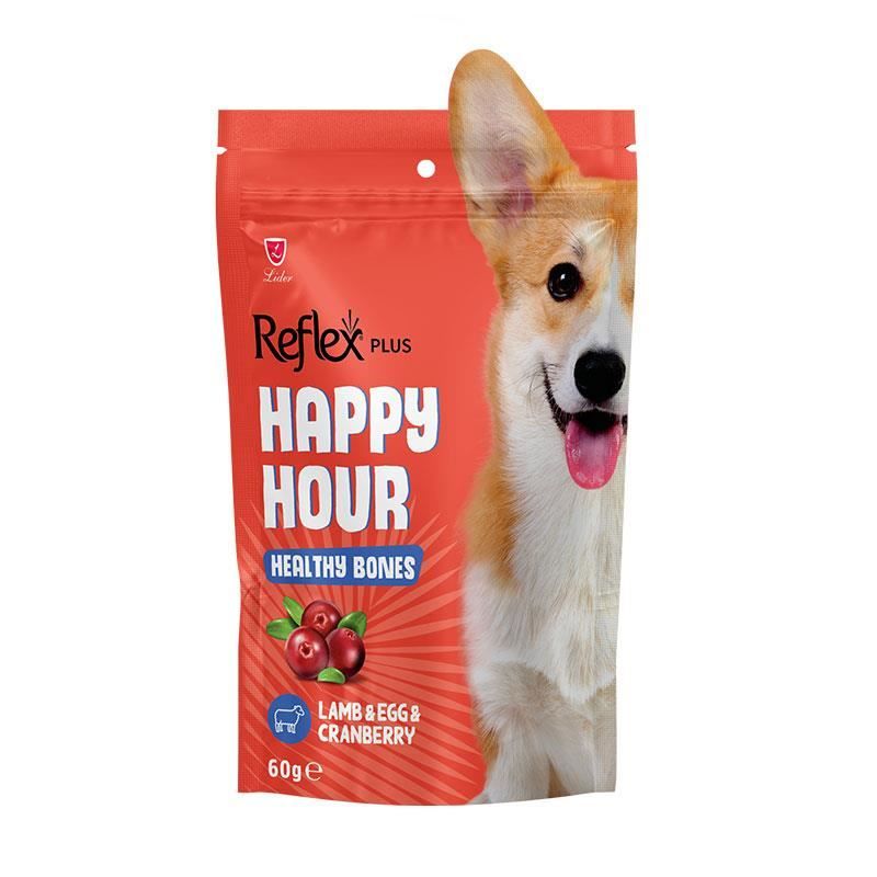 Reflex Happy Hour Sağlılı Kemikler İçin Kuzulu Destekleyici Köpek Ödülü ...