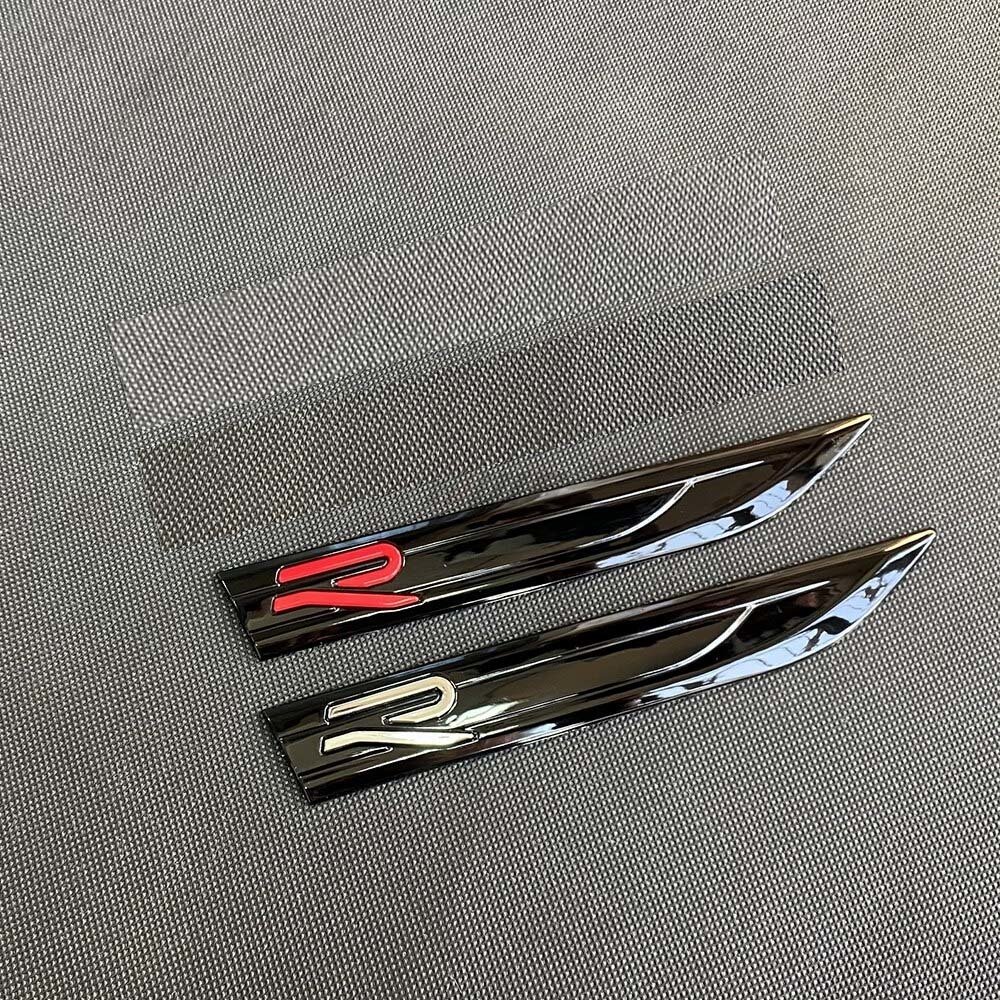 Volkswagen Yeni Golf 8 R-line Yan Çamurluk Bıçak Logosu Arması