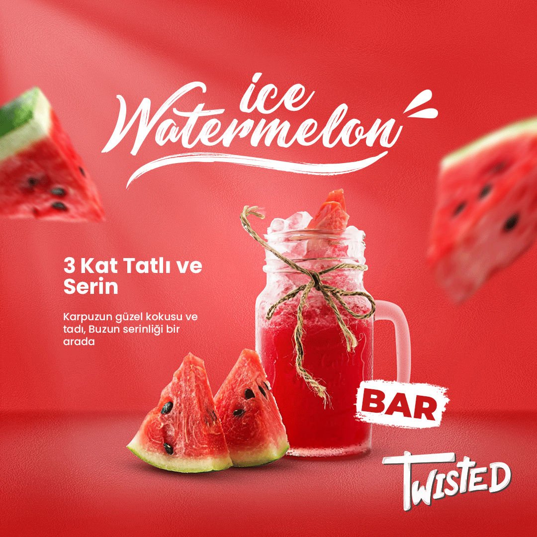 Twisted Ice Watermelon