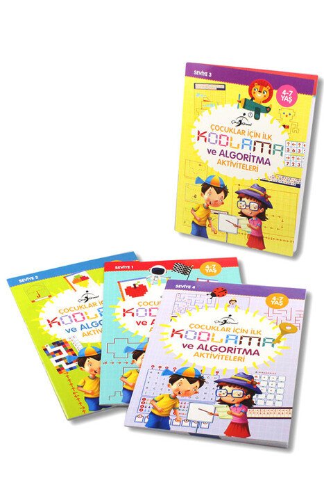 Çocuklar İçin İlk Kodlama ve Algoritma Aktiviteleri 4 Kitap Çocuk ... Çocuklar İçin İlk Kodlama ve Algoritma Aktiviteleri 4 Kitap Çocuk ...