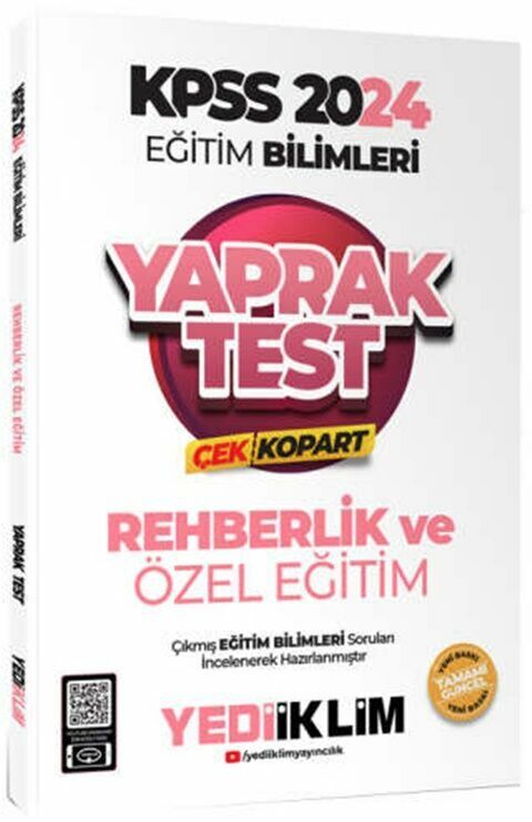 2024 KPSS Eğitim Bilimleri Rehberlik ve Özel Eğitim Çek Kopart Yaprak ... 2024 KPSS Eğitim Bilimleri Rehberlik ve Özel Eğitim Çek Kopart Yaprak ...
