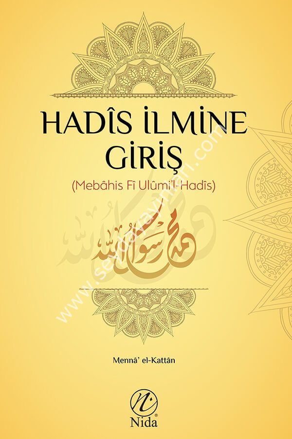 Hadis İlmine Giriş Mebahis Fi Ulumil Hadis