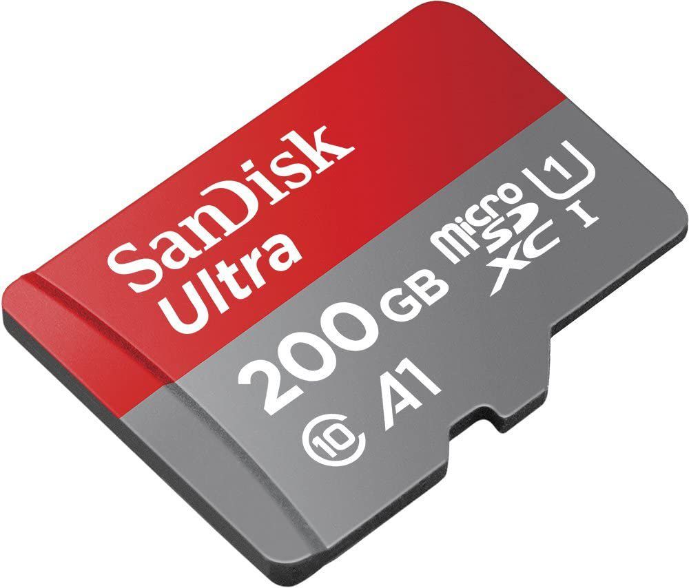 SanDisk Ultra 200GB 120MB/s microSDHC A1 Class 10 UHS-I Hafıza Kartı SDSQUA4-200G-GN6MN