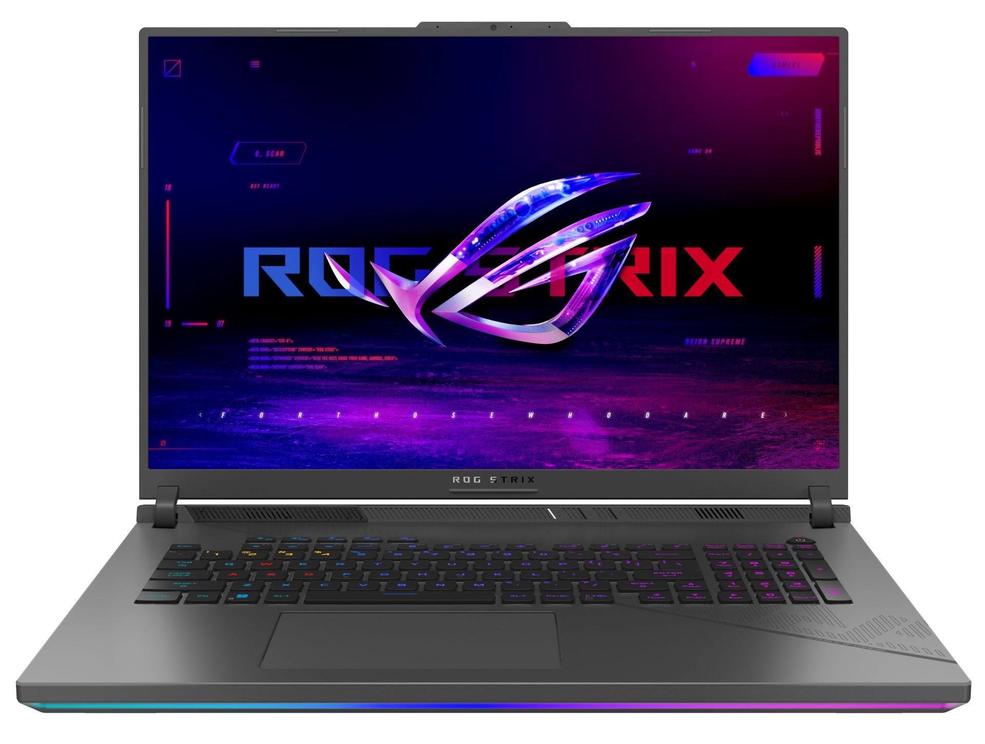 Asus ROG Strix G18 G814JIR-N6002 8GB RTX4070 140w 14. Nesil Intel i9-14900HX 32GB RAM 1TB SSD 18 ...
