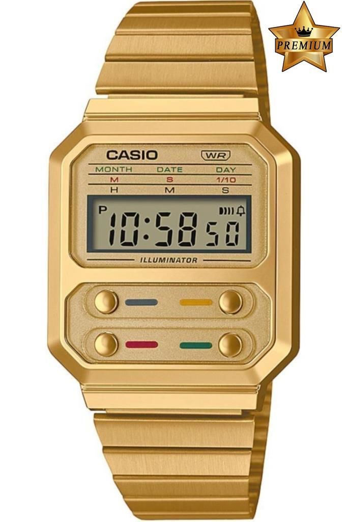 Casio A100WEG-9ADF Dijital Unisex Kol Saati - Sema Saat