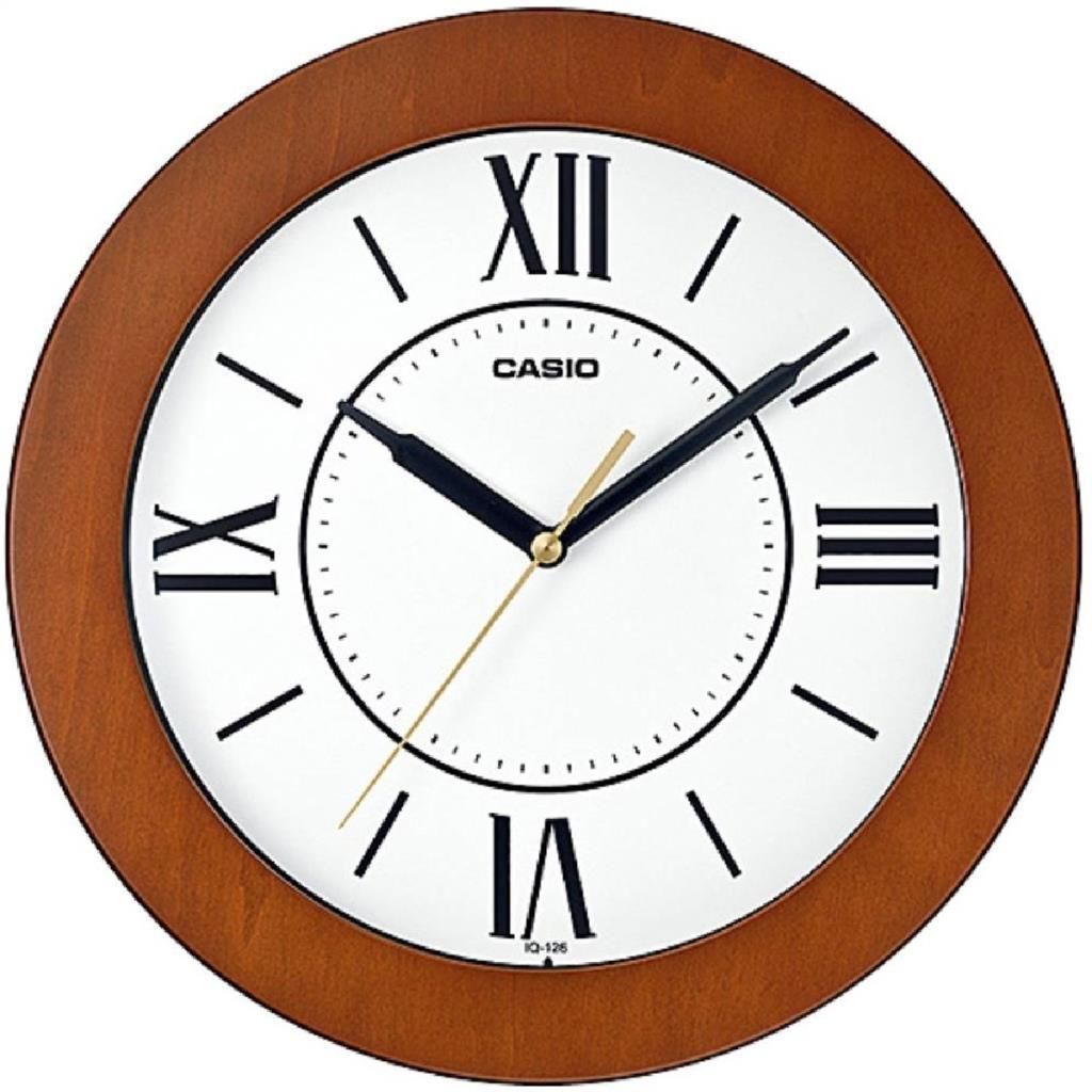 Casio IQ-126-5BDF Plastik Kasa Duvar Saati - Sema Saat