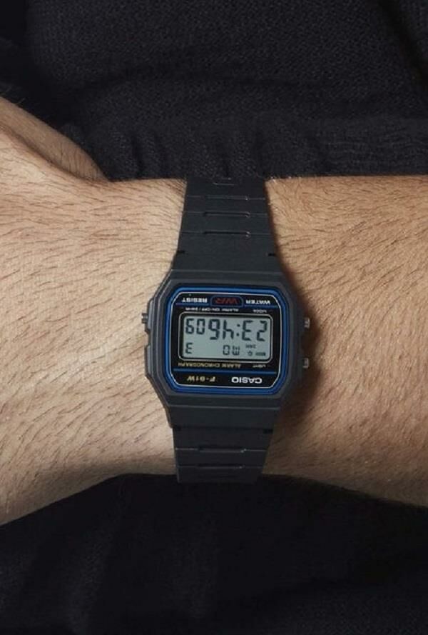 Casio F-91W-1DG Dijital Erkek Kol Saati - Sema Saat