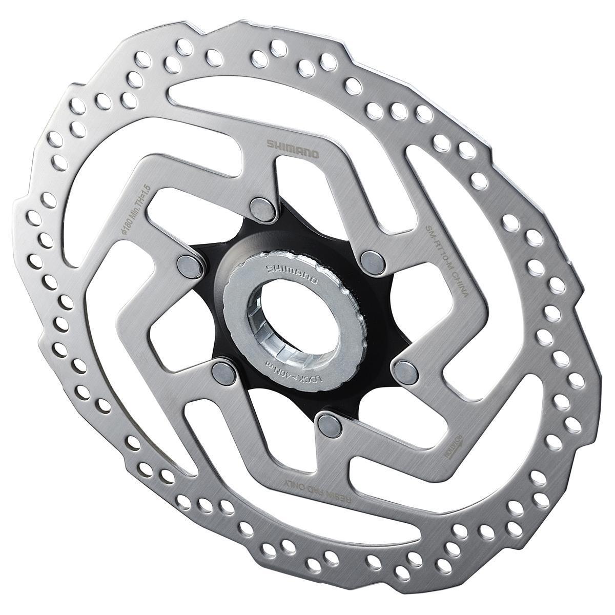 Shimano Rotor 180mm Center Lock SM-RT10 w/ Lock Ring