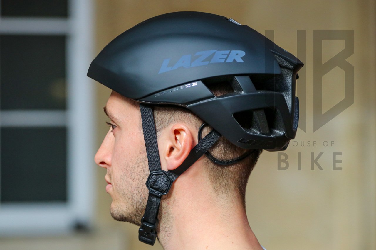 Lazer Genesis Kask Aeroshell Siyah Reflektörlü L