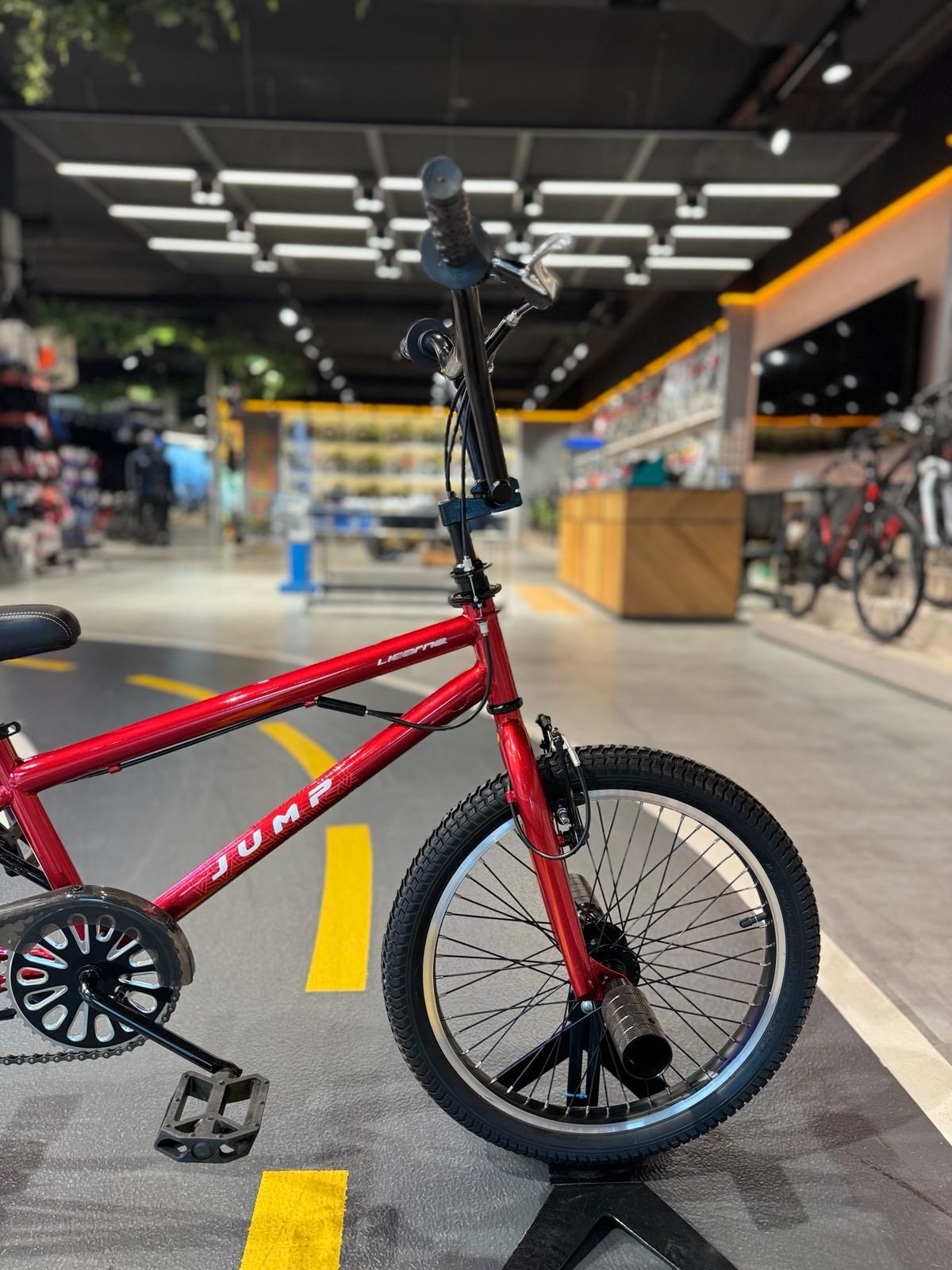 Licorne Jump 20 Jant BMX Hareket Bisikleti Şarap Kırmızısı