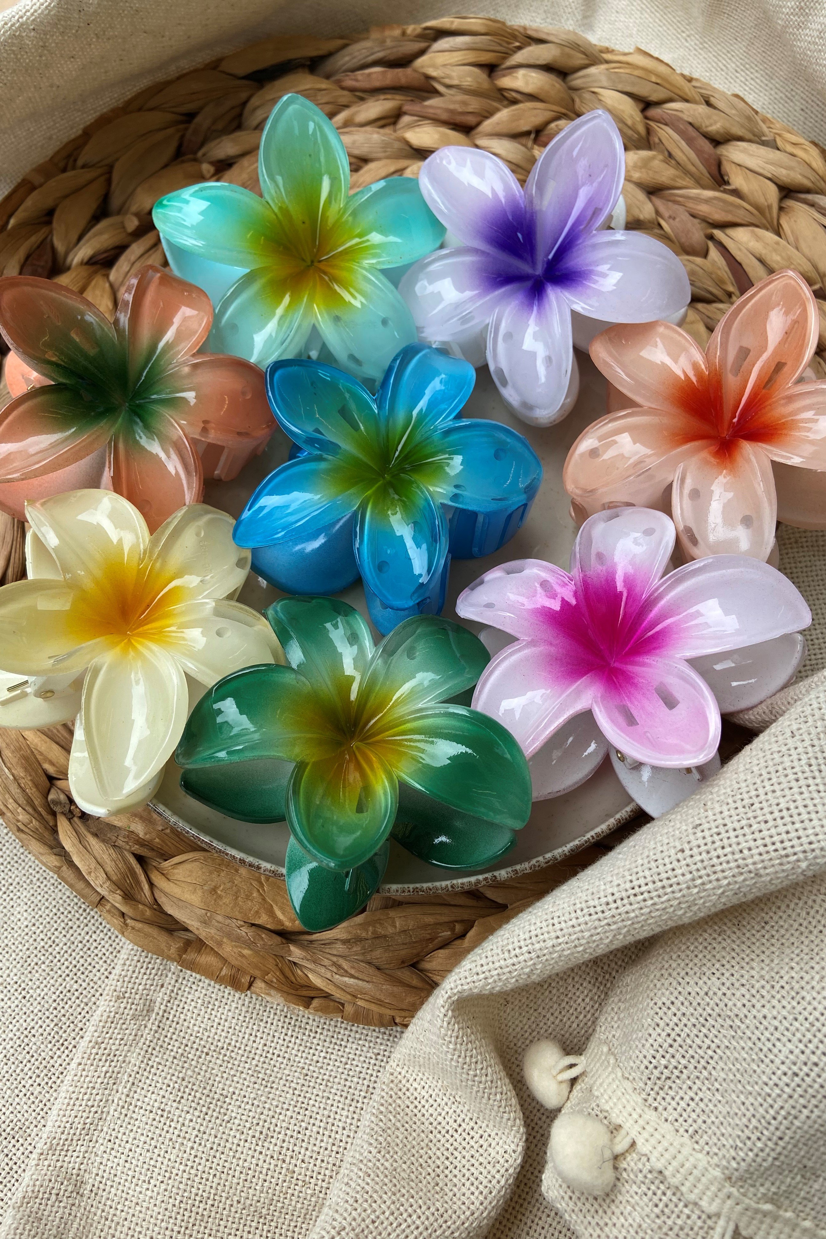 Renkli Lotus Toka 8cm