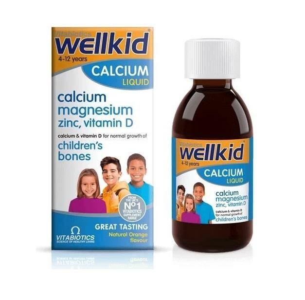 Vitabiotics Wellkid Calcium Liquid Şurup 150 ML
