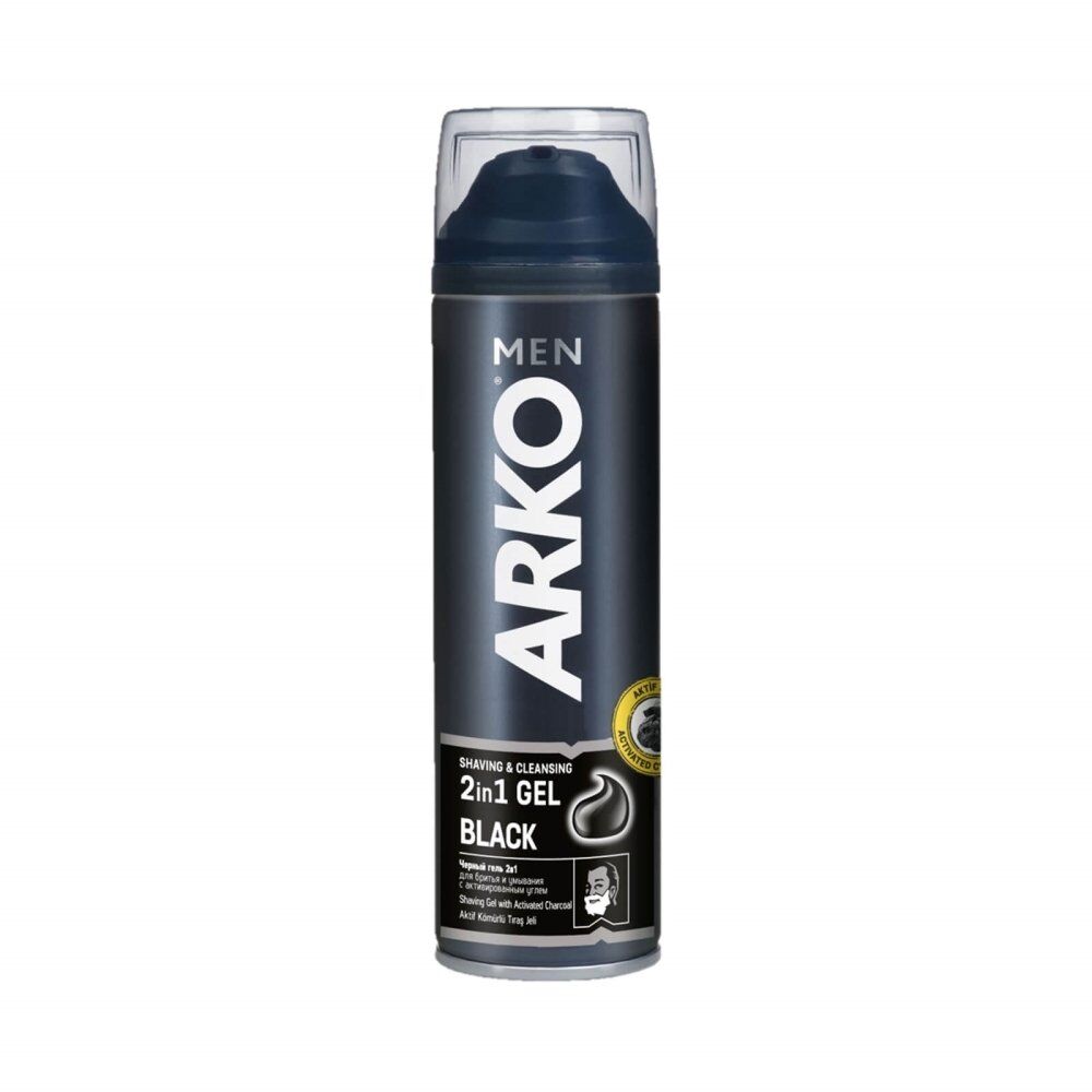 Arko 2 in 1 Black Tıraş Jeli 200 ML